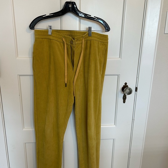 Todd Snyder | Pants | Todd Snyder Chartreuse Chenille Athleisure | Poshmark